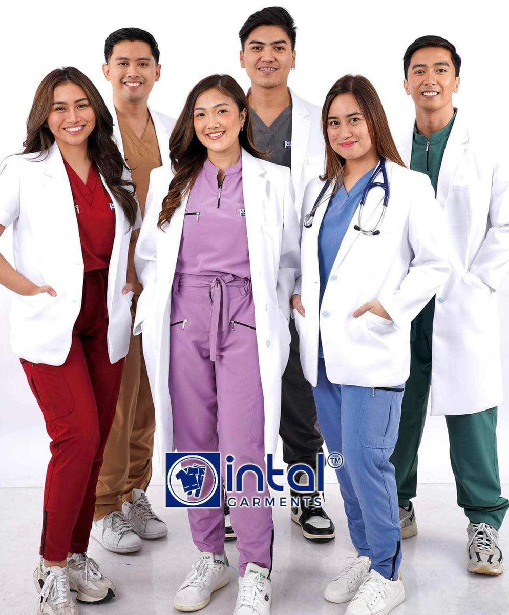 INTAL DOCTOR'S WHITE COAT for Intern, Resident Attending Physician Bla ...