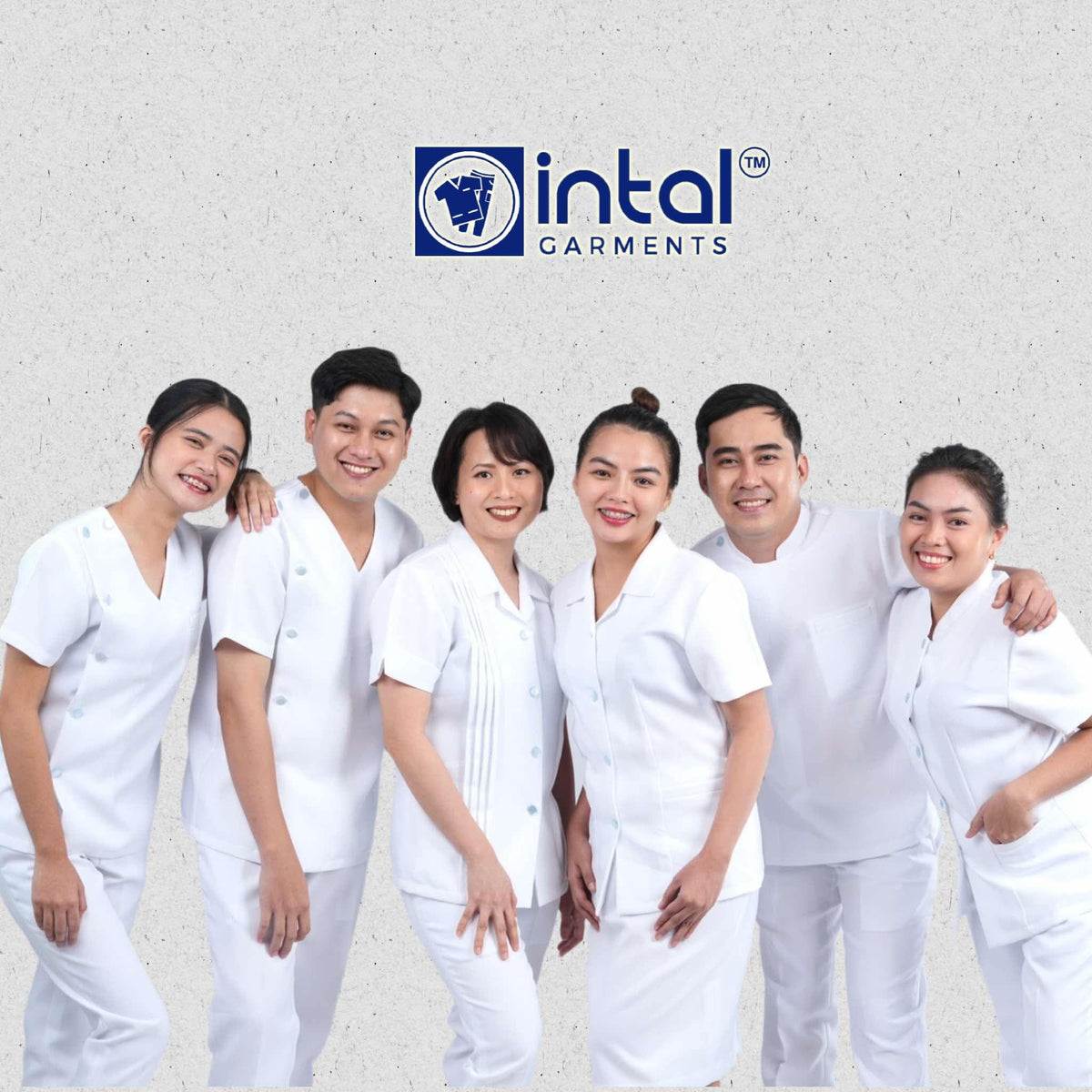 INTAL NURSE MEDICAL WHITE UNIFORM Quality Chinese, Sports Collar V-Nec ...